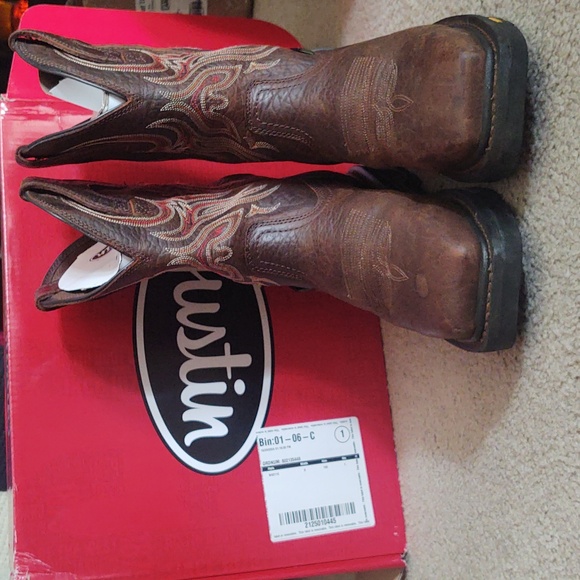 Justin Boots | Shoes | Justin Steel Toe Work Boots | Poshmark